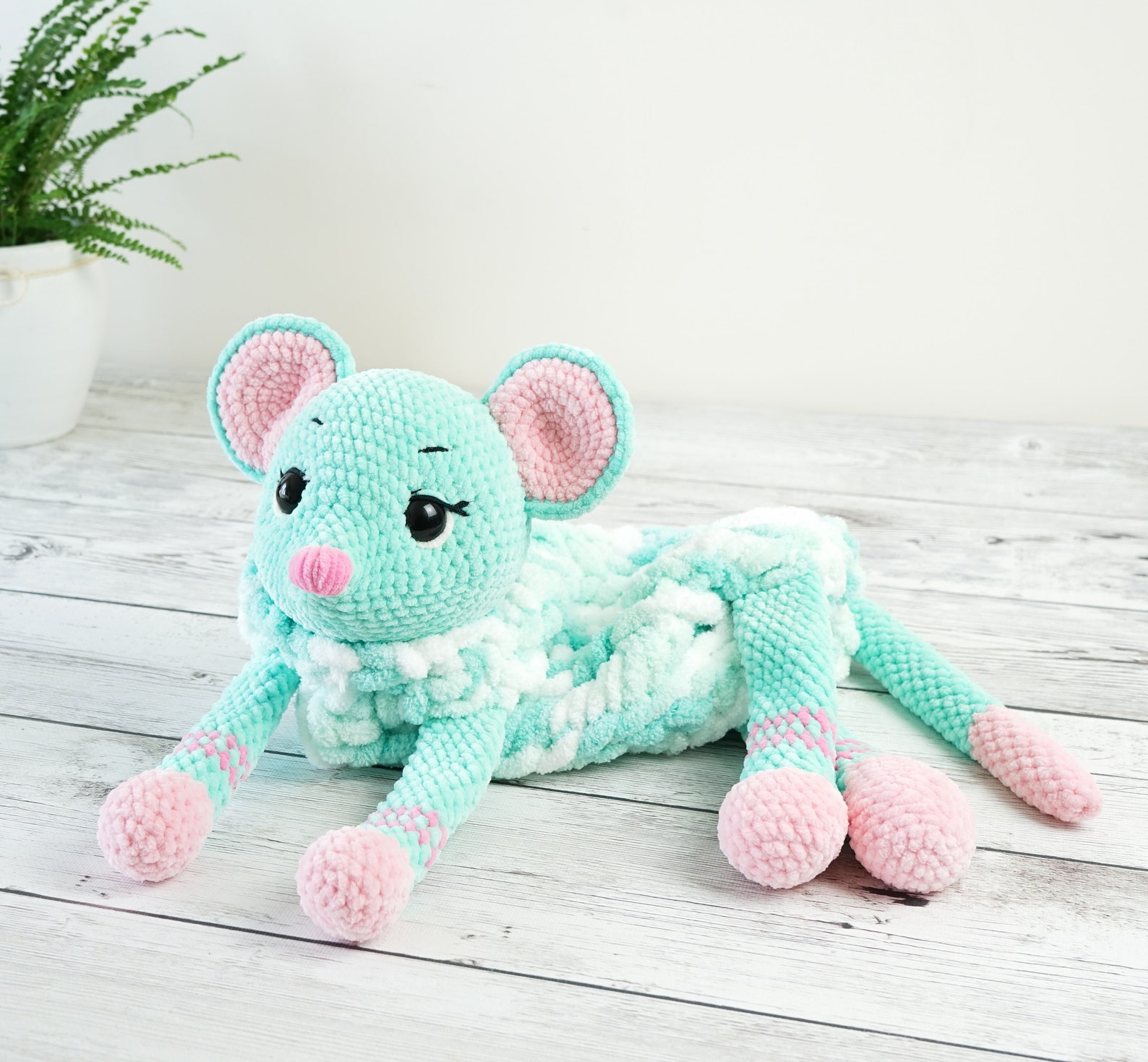 Mouse Crochet PATTERN Crochet Pajama Bag Pattern Amigurumi - Etsy