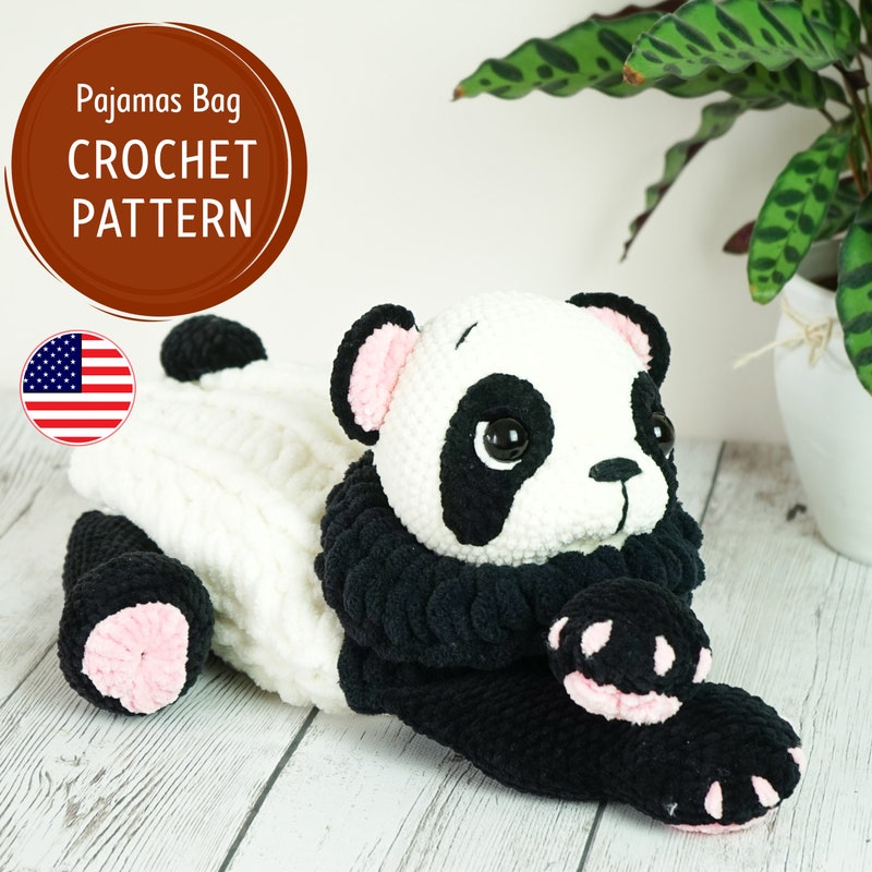 Panda Crochet - Etsy
