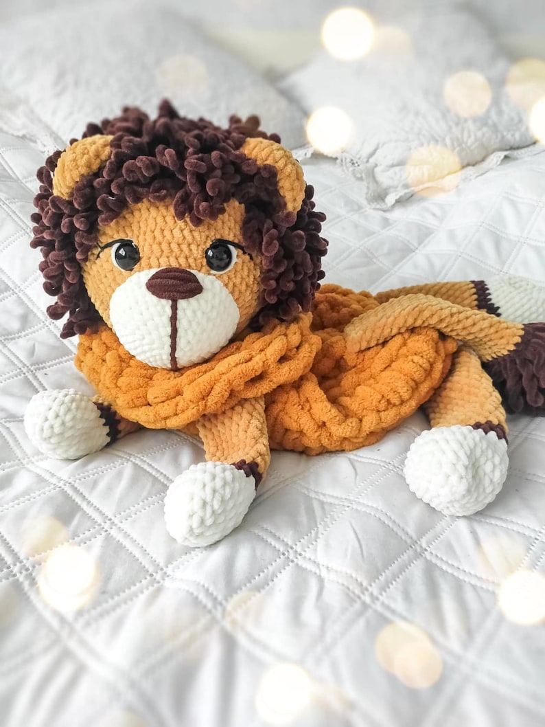 Crochet Pajama Bag Pattern Lion Crochet PATTERN Amigurumi - Etsy