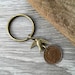 Wren Farthing Coin and Bird Key Ring or Clip, Choose Coin Year 1937 ...