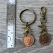 Wren Farthing Coin and Bird Key Ring or Clip Choose Coin Year - Etsy UK