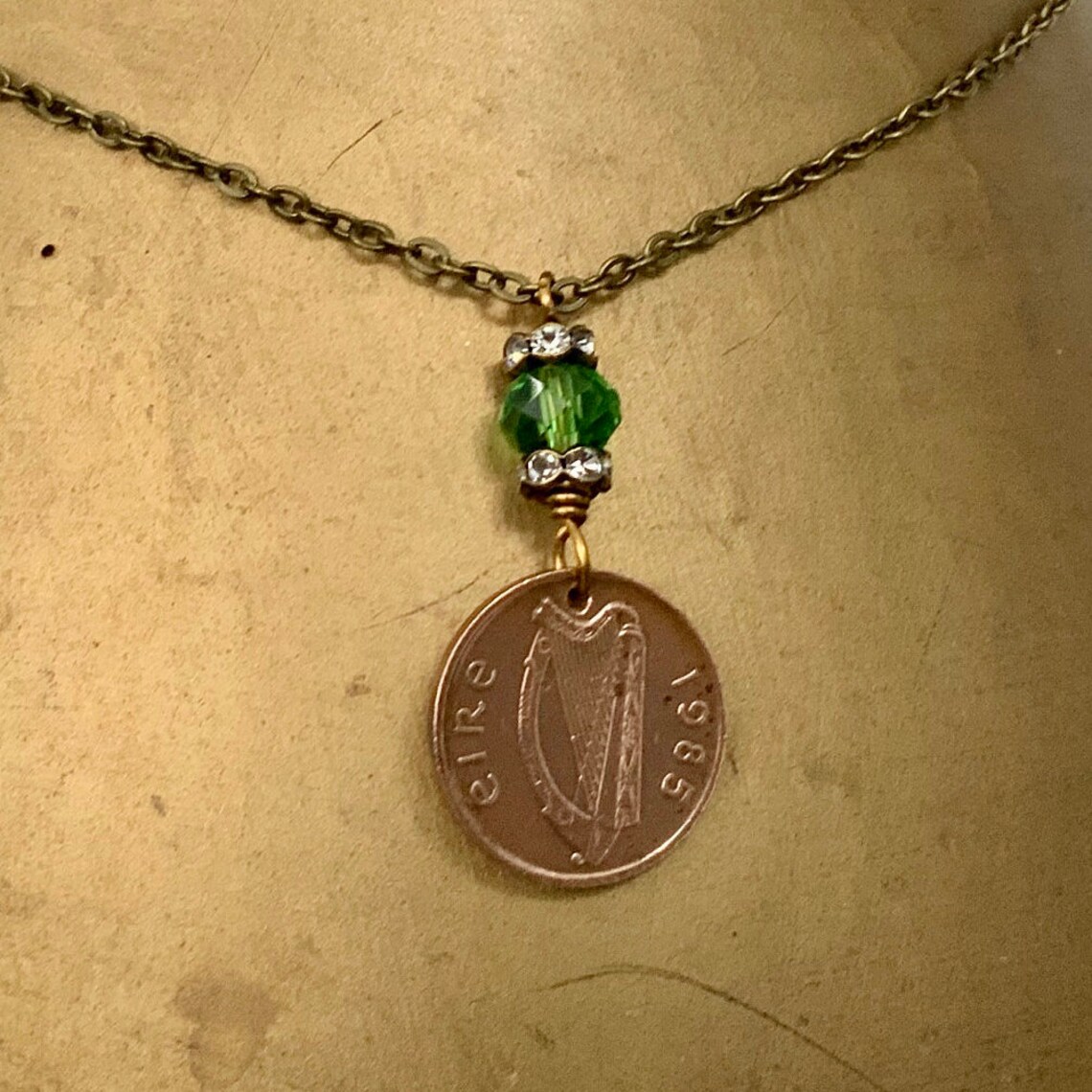 Irish Lucky Penny Necklace Choose Coin Year for a Perfect - Etsy