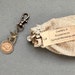 Wren Farthing Coin and Bird Key Ring or Clip, Choose Coin Year 1937 ...