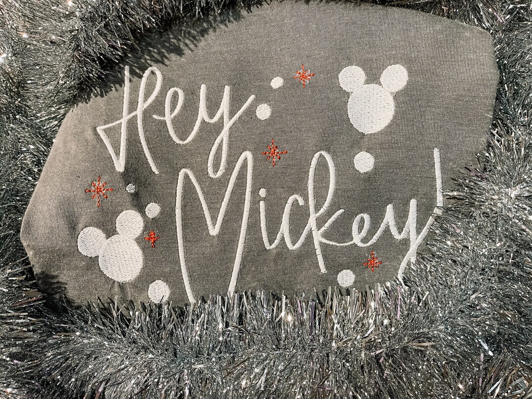 Hey Mickey Hand Lettered Design INSTANT DOWNLOAD - Etsy