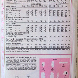 Vintage 1970 Mod A-line Dress Pattern Simplicity 8734 Size 12mp - Etsy