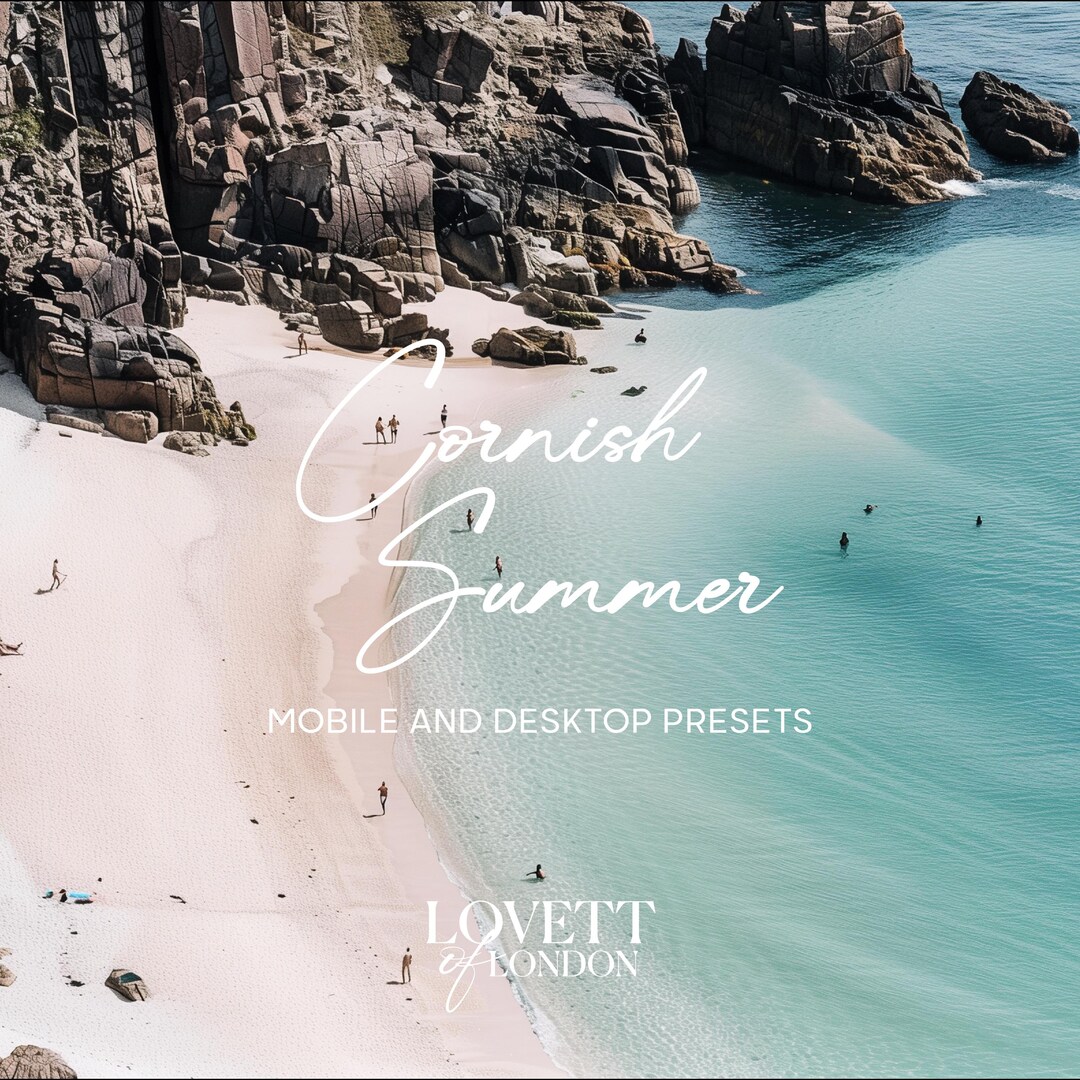 Cornish Summer (8 Lightroom Presets) • Mobile + Desktop - Lovett of ...