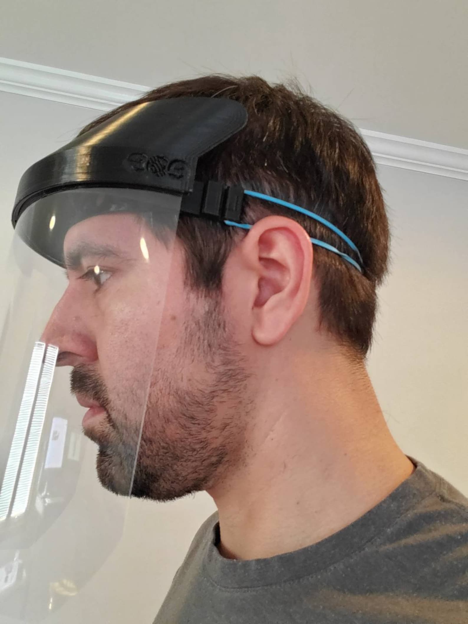 Face Shield PPE With Forehead Guard - Comfortable - Reusable - Made in ...