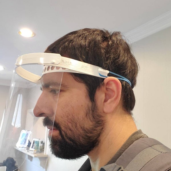 Face Mask With Eye Shield - Etsy