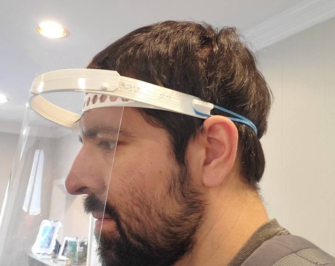 Extended Face Shield for Eye Loupes Anti Glare Shield PPE Light Weight ...