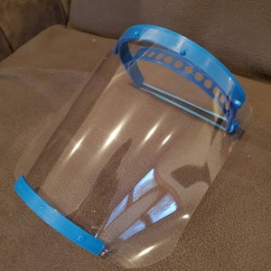 Extended Face Shield for Eye Loupes- Anti Glare Shield - PPE - Light ...