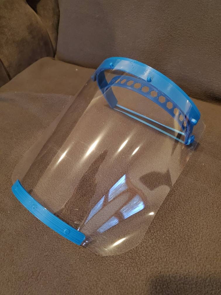 Face Shield PPE Light Weight Comfortable Reusable | Etsy