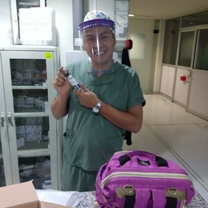 Extended Face Shield for Eye Loupes- Anti Glare Shield - PPE - Light ...