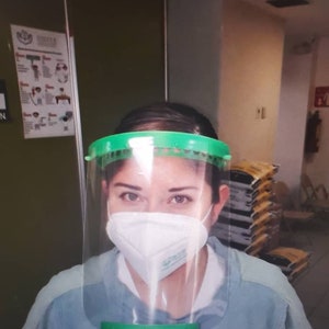 Extended Face Shield for Eye Loupes- Anti Glare Shield - PPE - Light ...