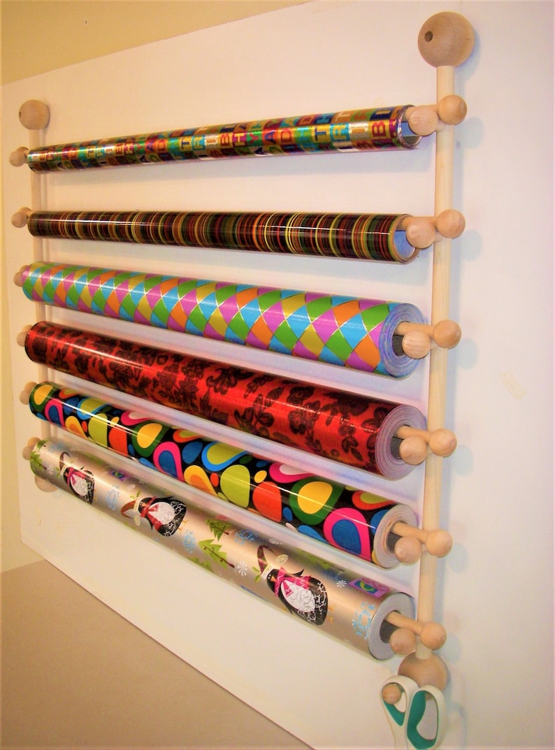 GSS Pro Gift Wrap, Vinyl, Rack/ Dispenser/organizer. EZ Roll Lift Out ...