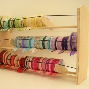 GSS Ribbon Organizer 24" Maxi Desk / Wall Unit. High Capacity! EZ Load ...