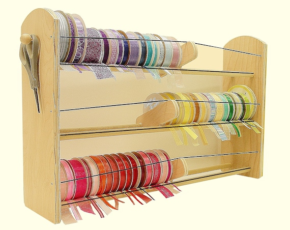 GSS Ribbon Organizer 24 Maxi Desk / Wall Unit. EZ Load - Etsy