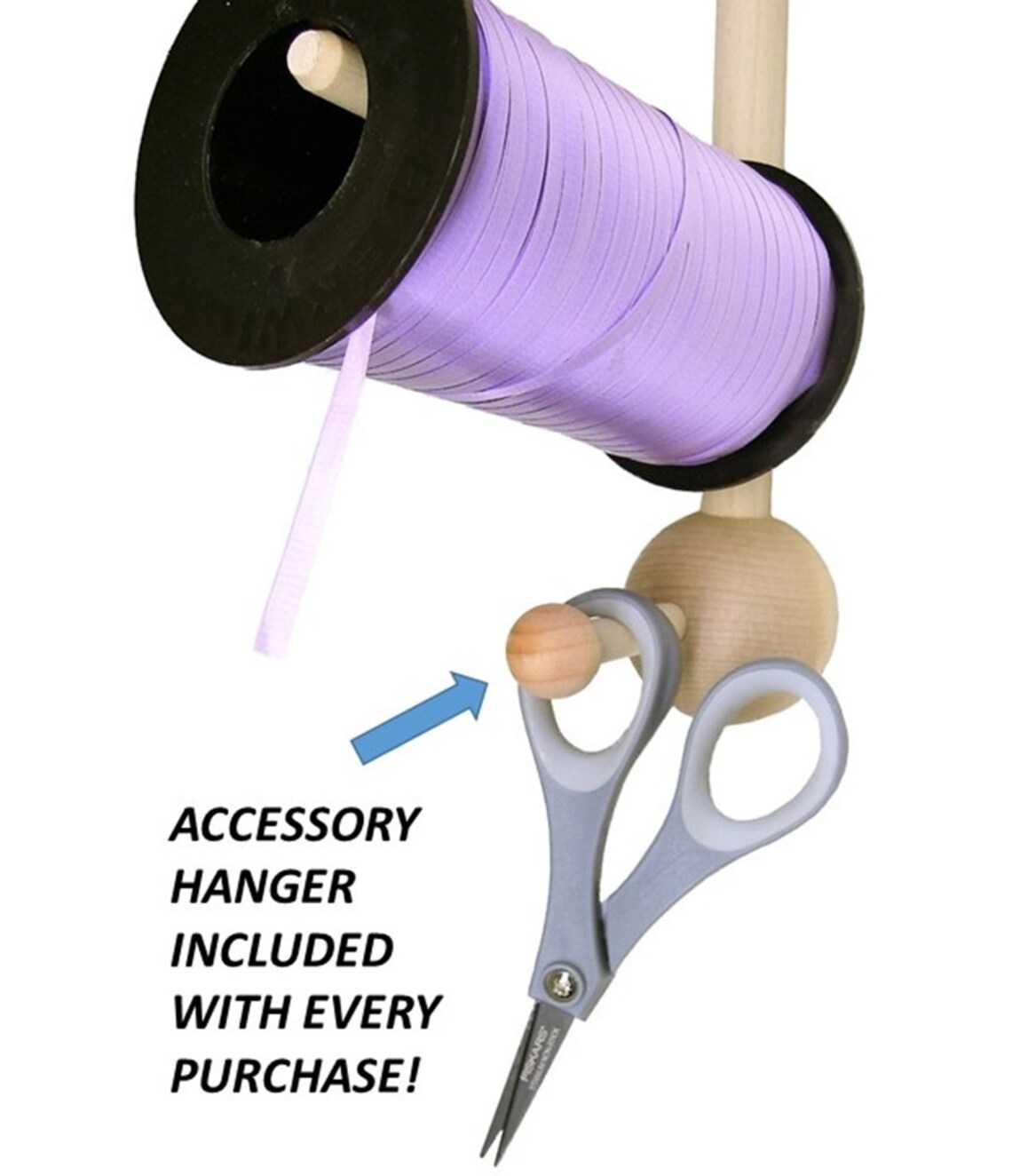 GSS Maxi Vertical Curling Ribbon Organizer Wall/ Door Mount. - Etsy