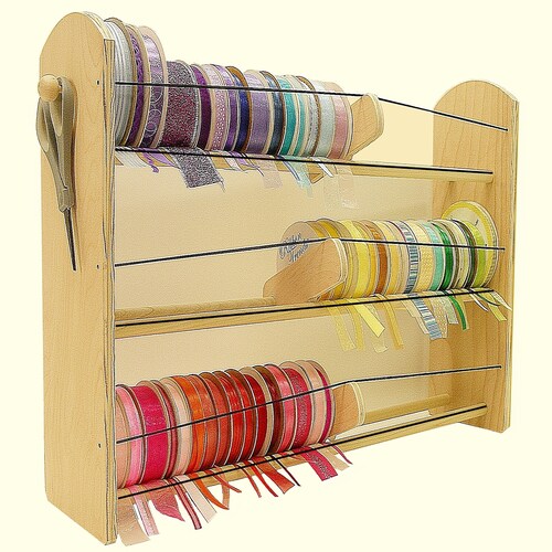GSS Ribbon Organizer Desk/wall Unit. EZ Load Individual - Etsy