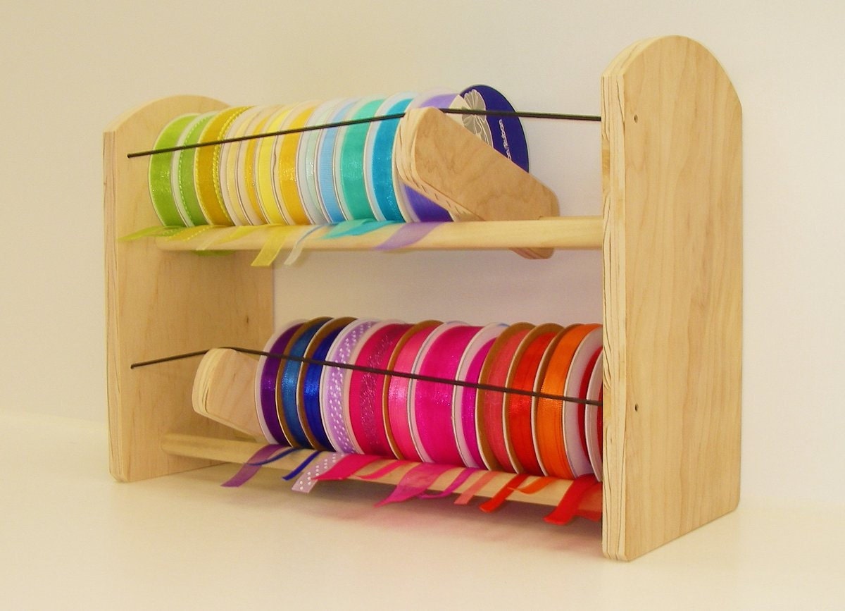 GSS Ribbon Organizer 12 Slimline Desk/ Wall Unit. EZ - Etsy