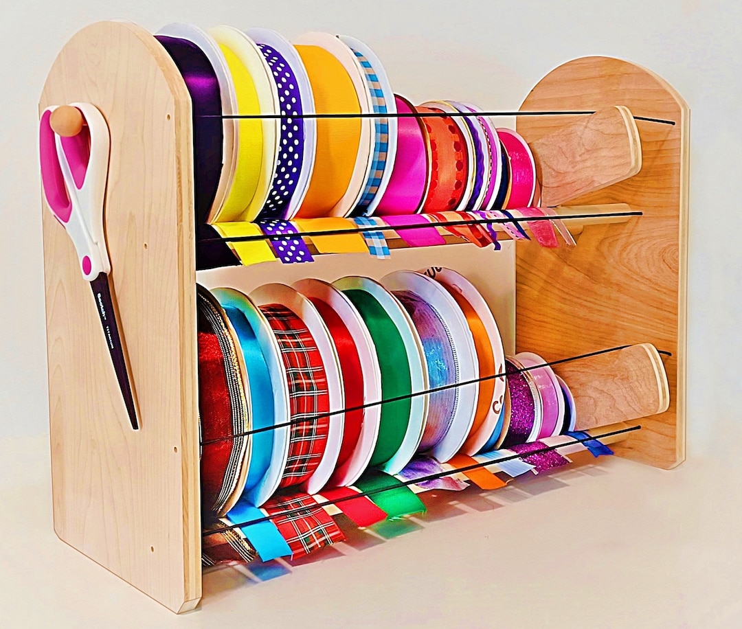 GSS Pro Ribbon Organizers: up to 6 1/2" Diameter Spools. Desk/ Wall ...