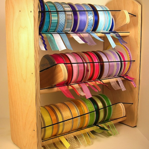 GSS Ribbon Organizer Desk/wall Unit. EZ Load Individual - Etsy