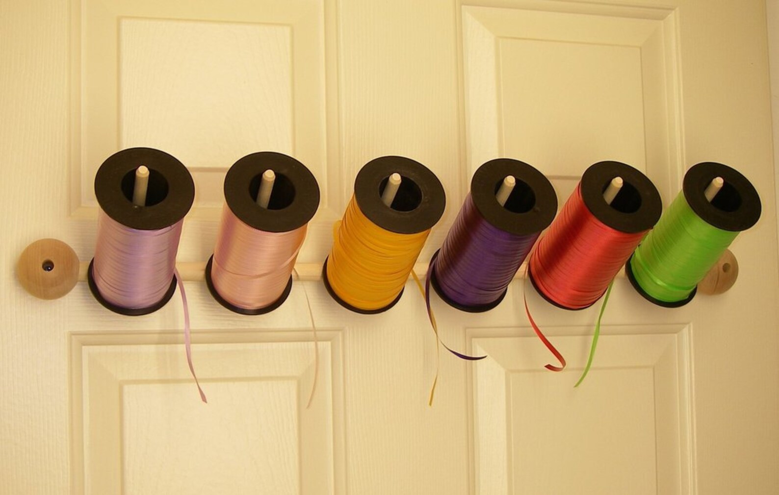 GSS Skinny Maxi Horizontal Curling Ribbon Organizer Wall/ Door - Etsy