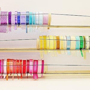 GSS Ribbon Organizer 24" Maxi Desk / Wall Unit. EZ Load Individual ...