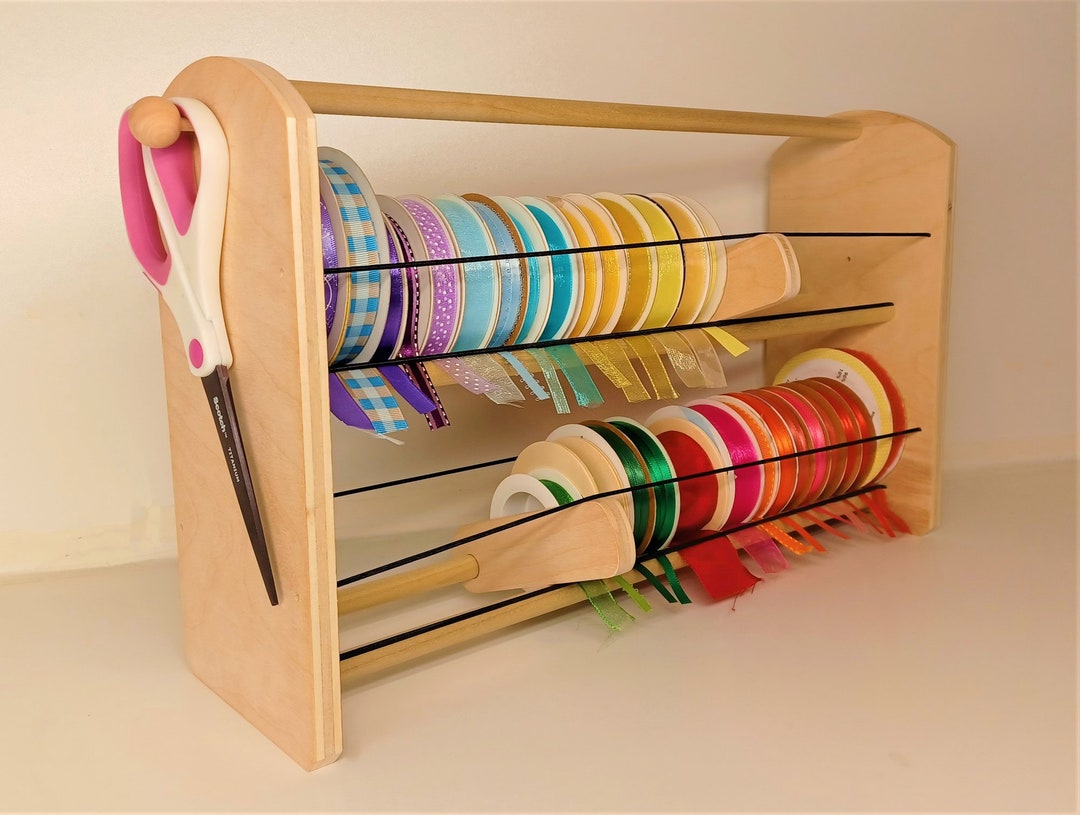 GSS Nano 2 Tier Portable Ribbon Organizer. EZ Load/remove Individual ...