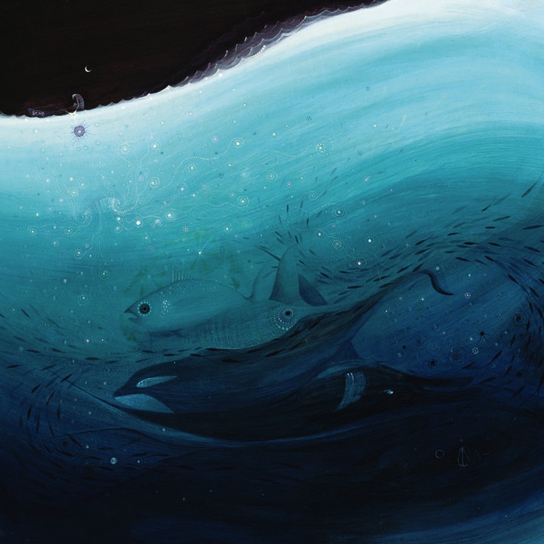 Hope. A Small Boat Rests on the Sea. the Hopeless Passengers Hand ...