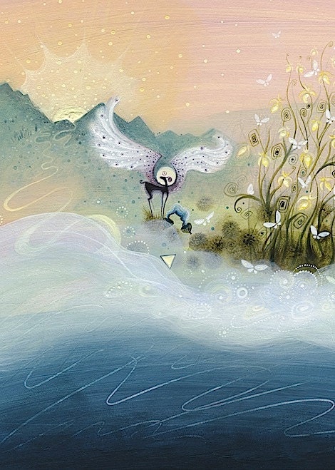 Temperance. the Most Angelic of the Tarot Cards. A Winged Alchemist ...