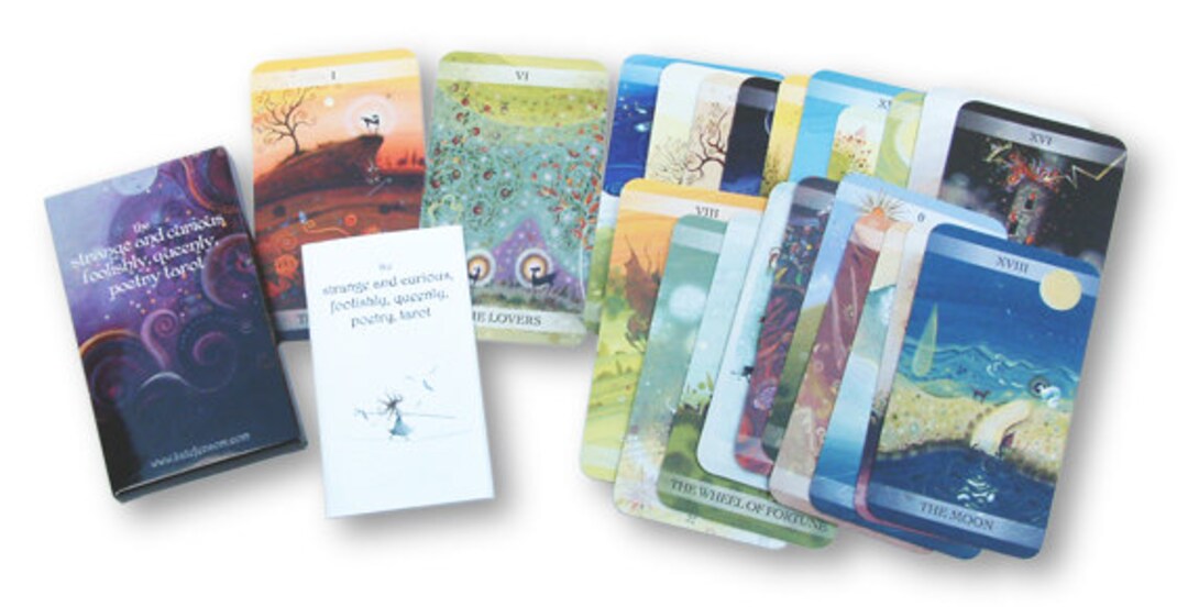 Tarot Pack. All 22 Major Arcana Cards, Beautifully Illustrated, Boxed ...