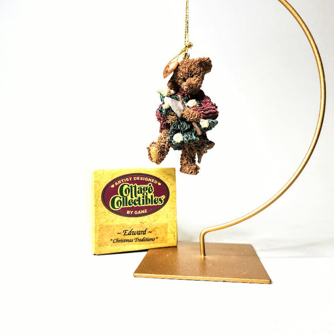 Edward the Bear, Christmas Traditions Series, Cottage Collectibles by ...