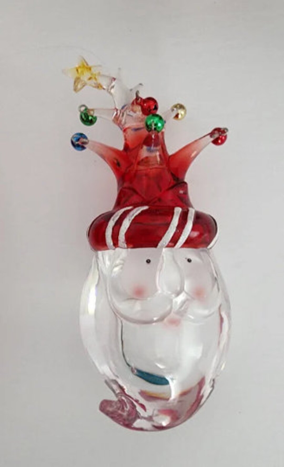 Merck Family's Ornament, Blown Glass, Santa Clause - Etsy