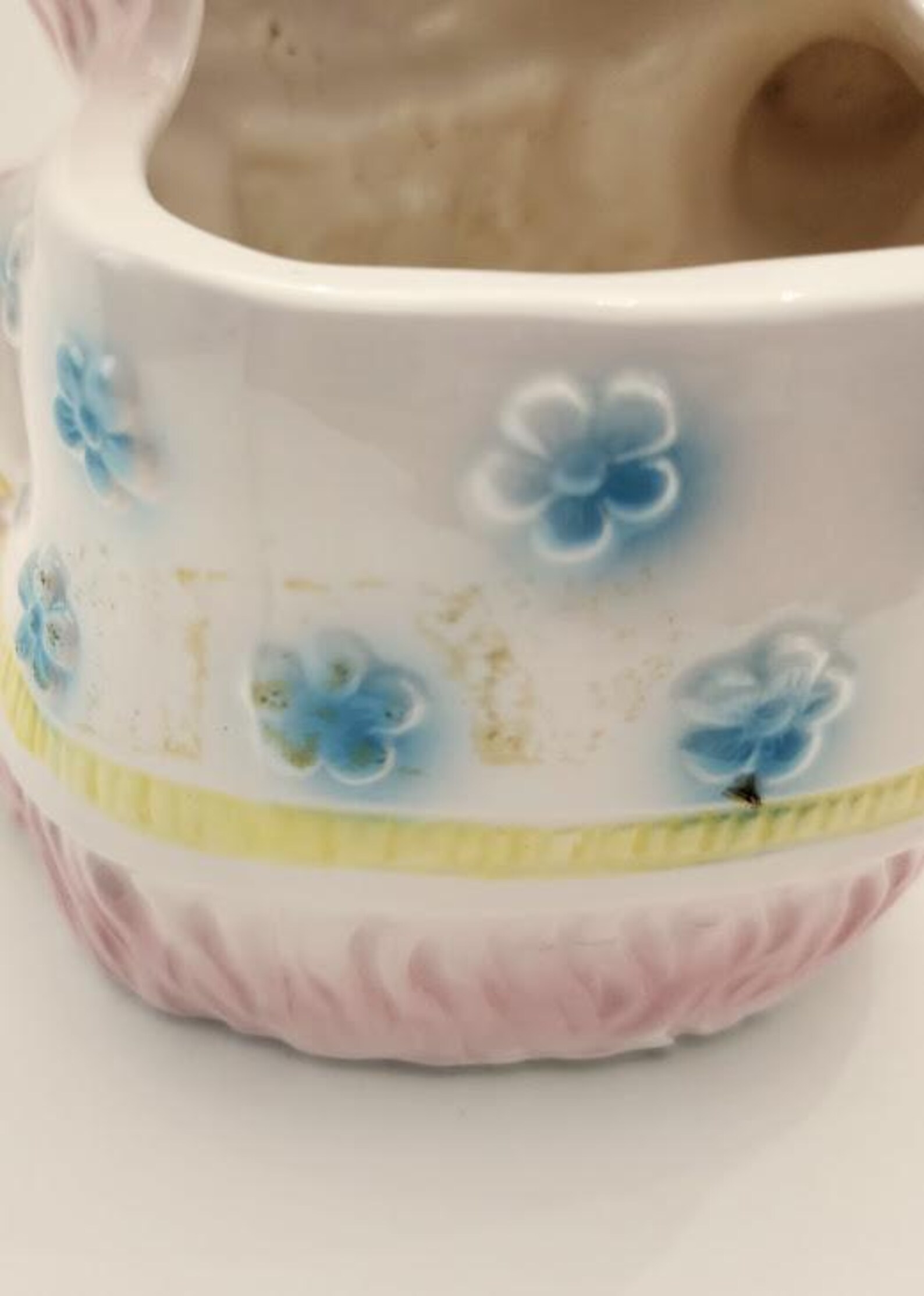 Pink Teddy Bear Planter, Nancy Pew, JP18 - Etsy