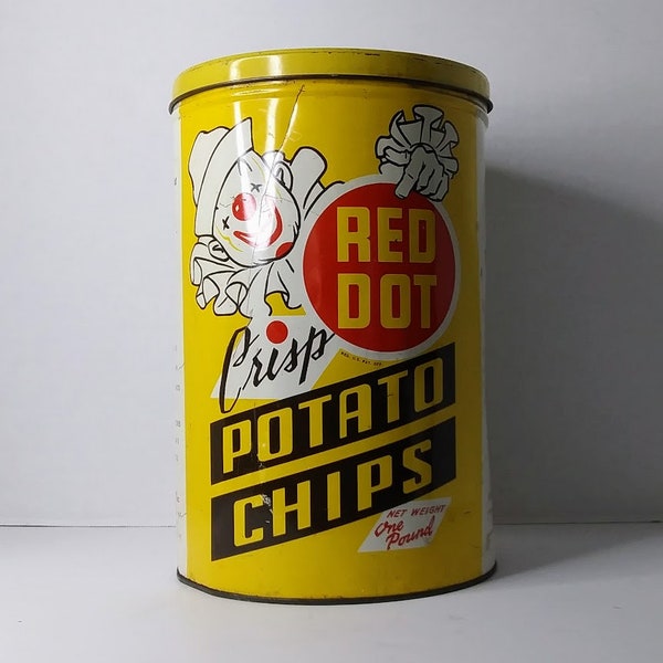 Potato Chip Tins - Etsy