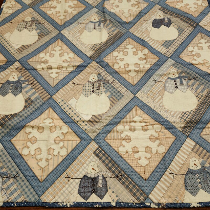 Snowman Quilt - Etsy