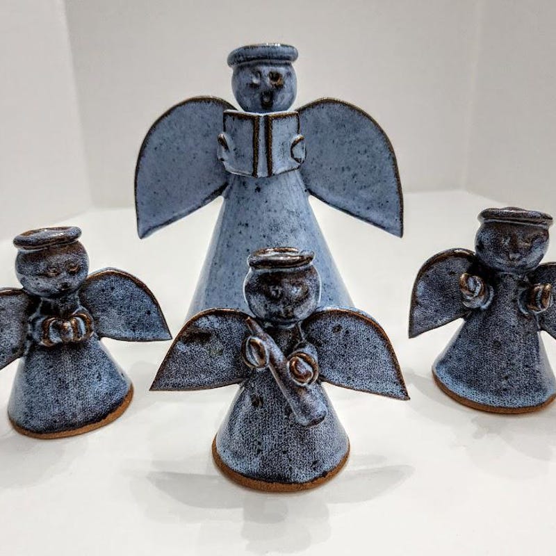 Pottery Angels - Etsy