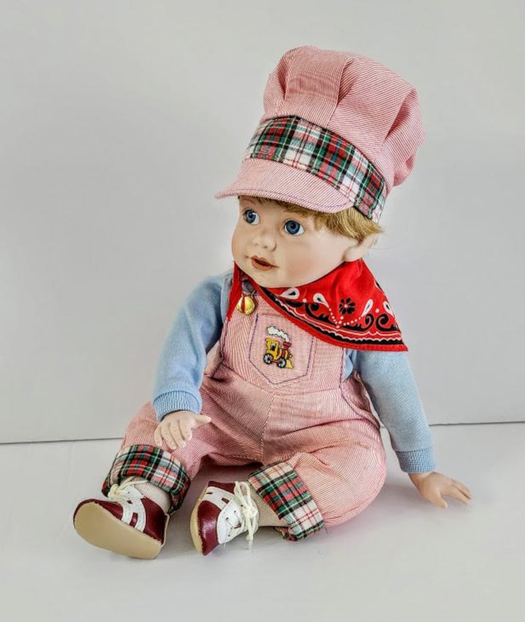 Porcelain “jimmy” Doll by Elke Hutchens for Danbury Mint - Etsy