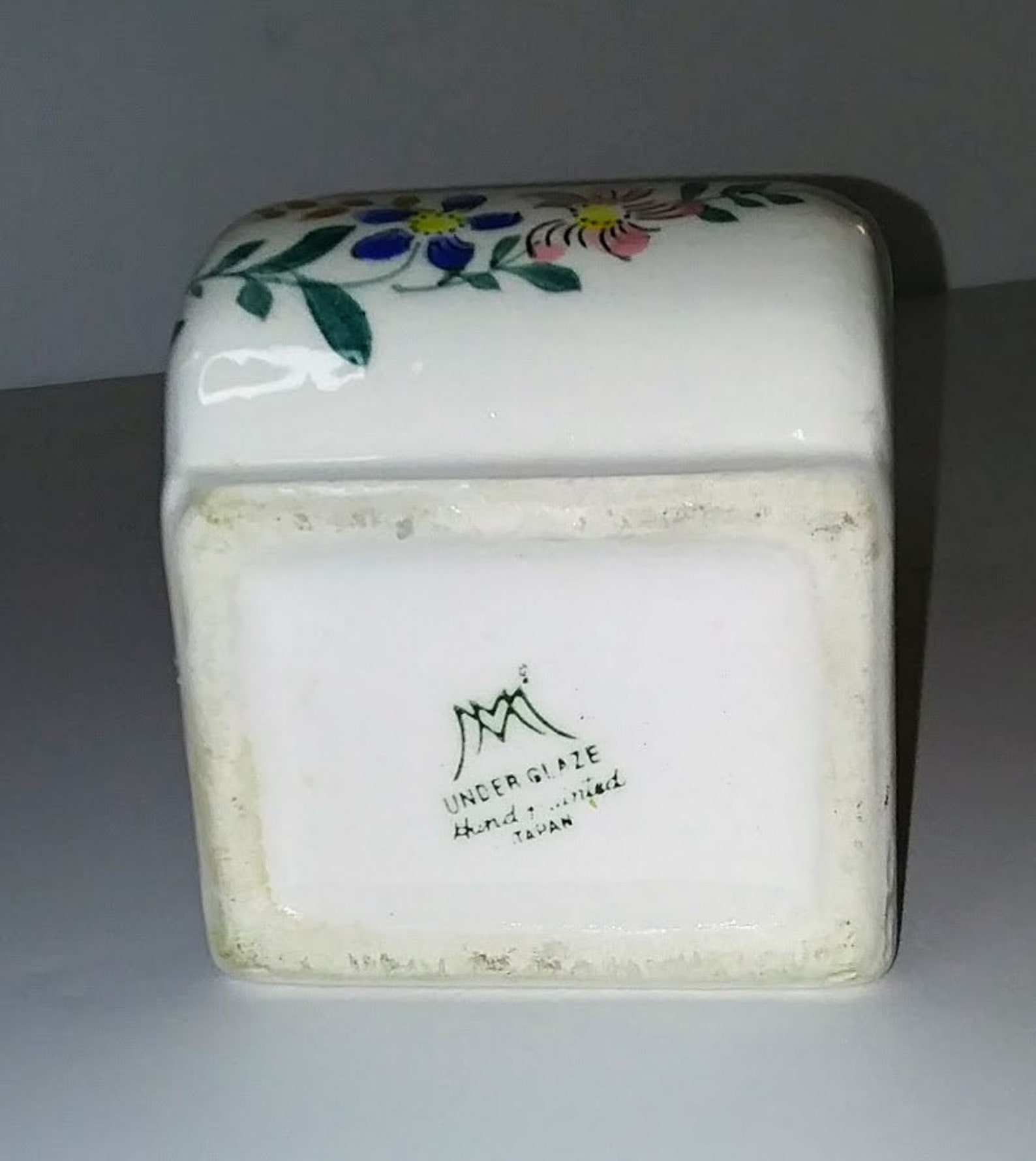 Vintage Ceramic Matchbox Wall Pocket, Match Holder, Made in Japan, Hand ...