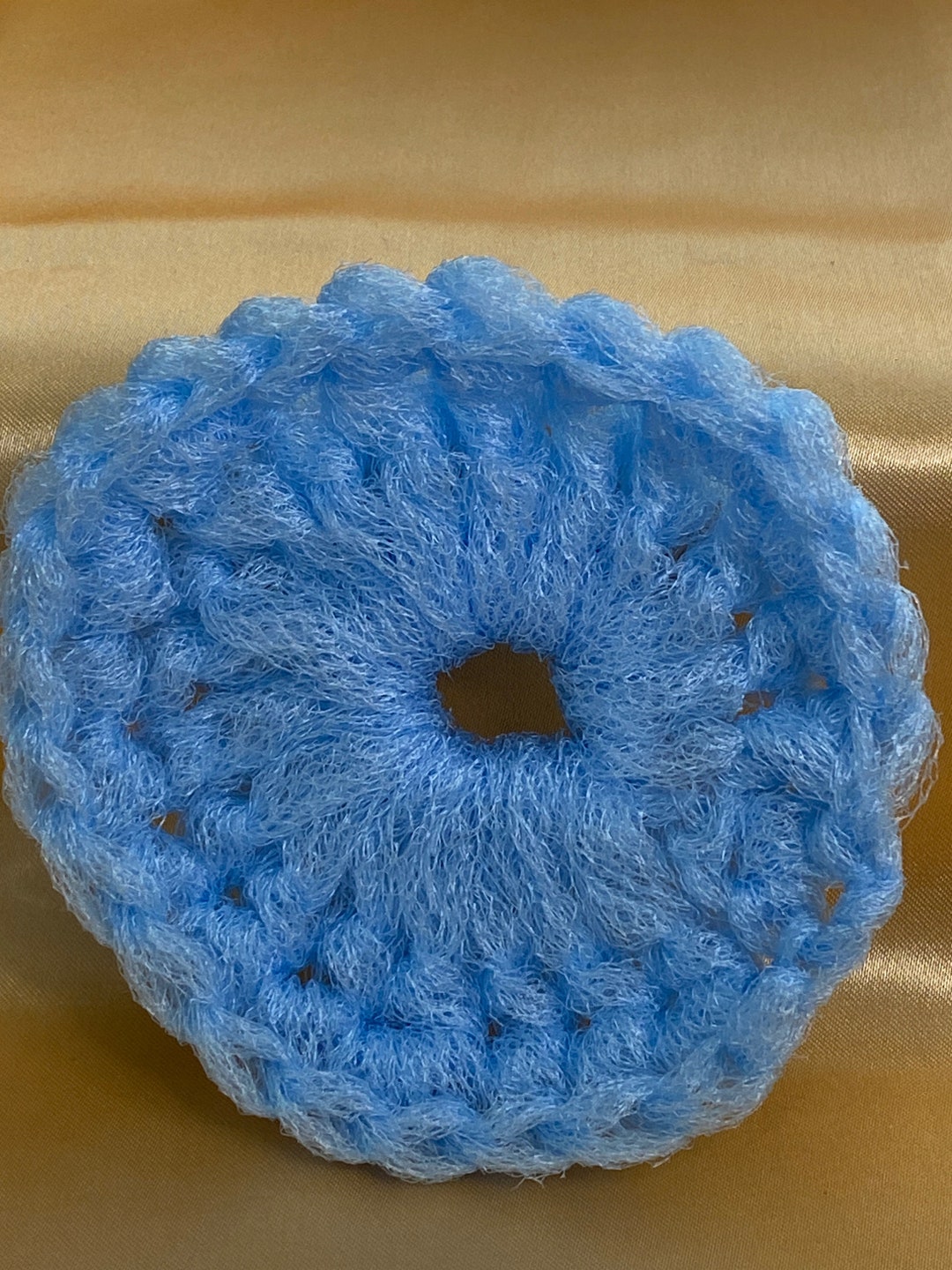 Large Light Blue Kitchen Scrubbies, Pot Scrubbers, Nylon Netting ...