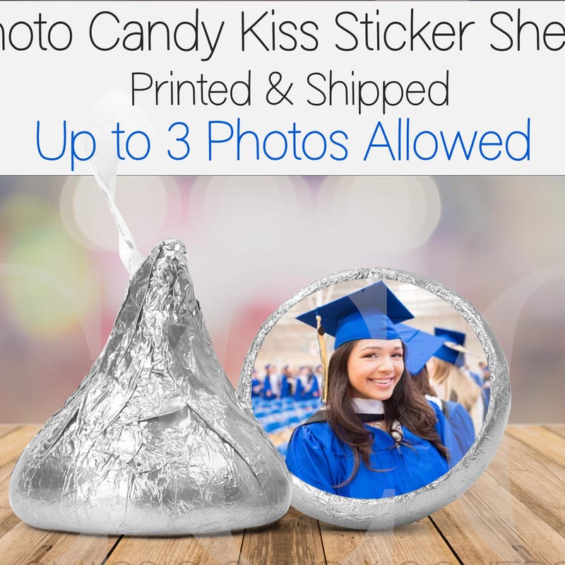 Hershey Kiss Stickers Wedding - Etsy