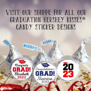 Photo Candy Stickers for Hershey Kisses® Birthday Graduation ...
