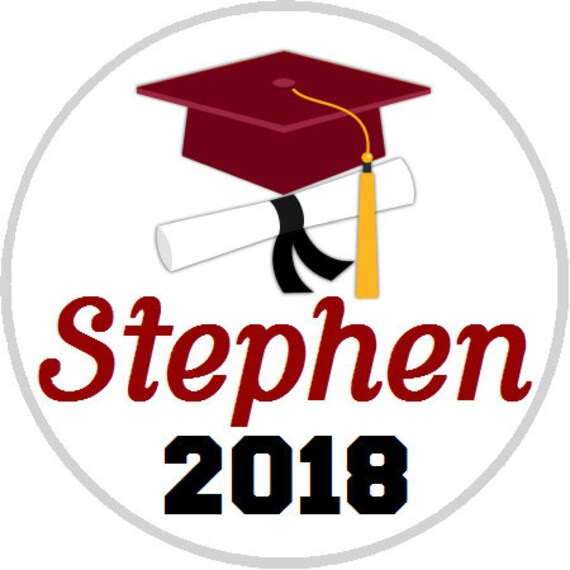 Maroon Graduation Cap 2018