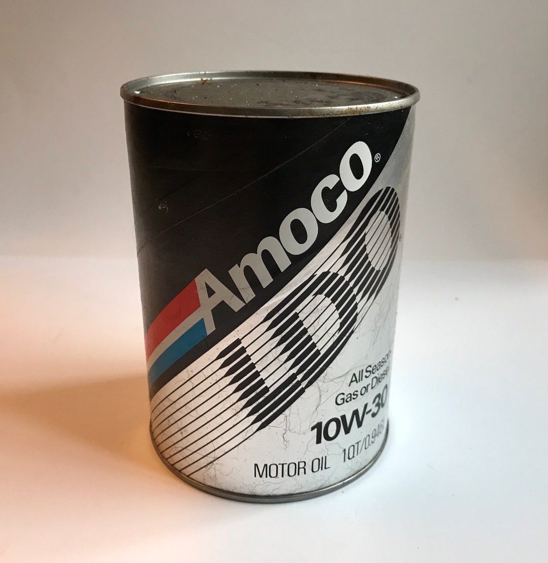 Amoco Quart Oil Gas Cardboard Can - Etsy UK