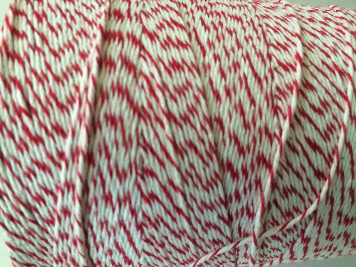 RED Bakers Twine RED Twine Gift Wrapping Scrapbook - Etsy