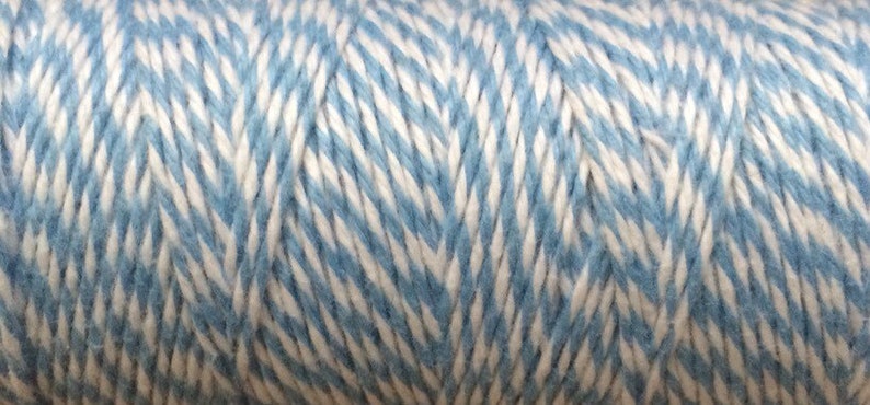 Light Blue Bakers Twine Baby Blue Twine Gift wrapping | Etsy