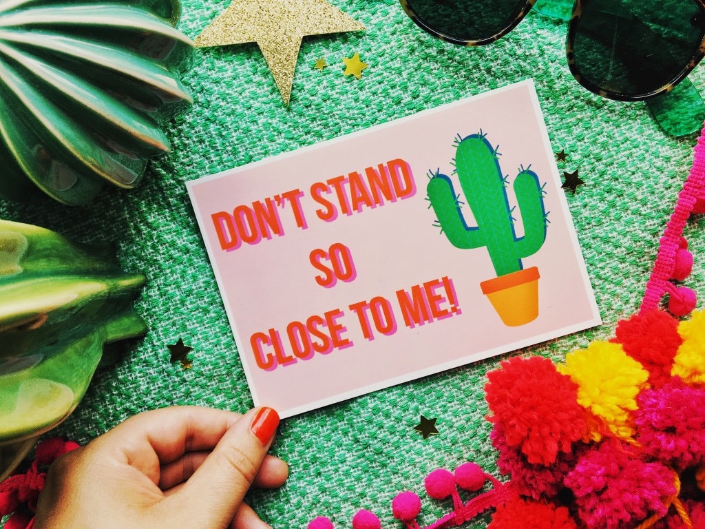 Lyrical Lockdown Postcard Kit collection 2 Lyric A6 - Etsy UK