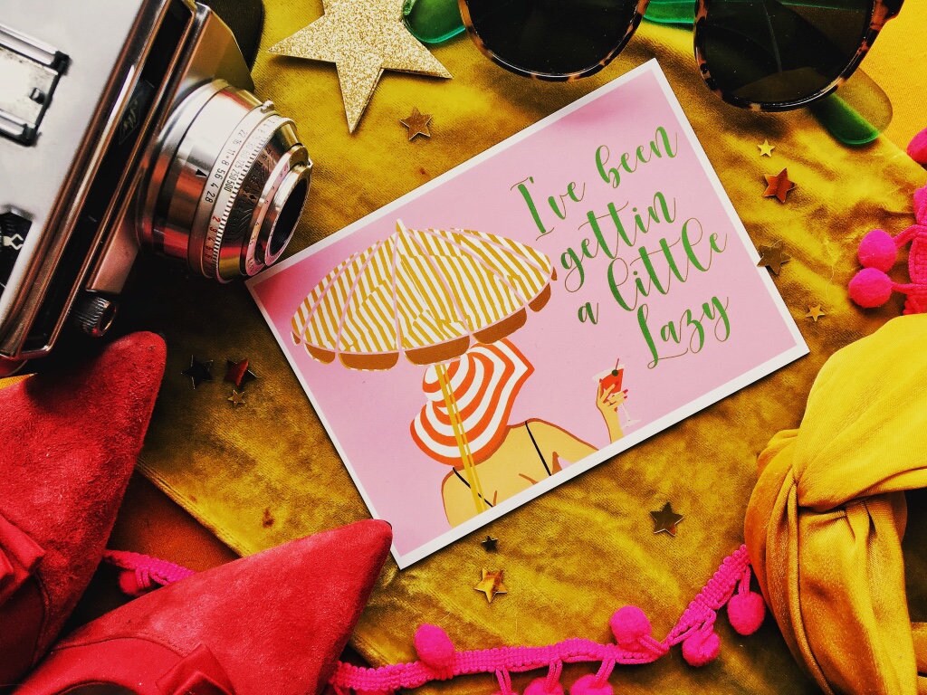 Lyrical Lockdown Postcard Kit collection 1 Lyric A6 - Etsy UK