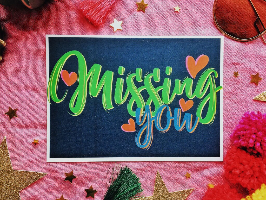 Lyrical Lockdown Postcard Kit collection 1 Lyric A6 - Etsy UK