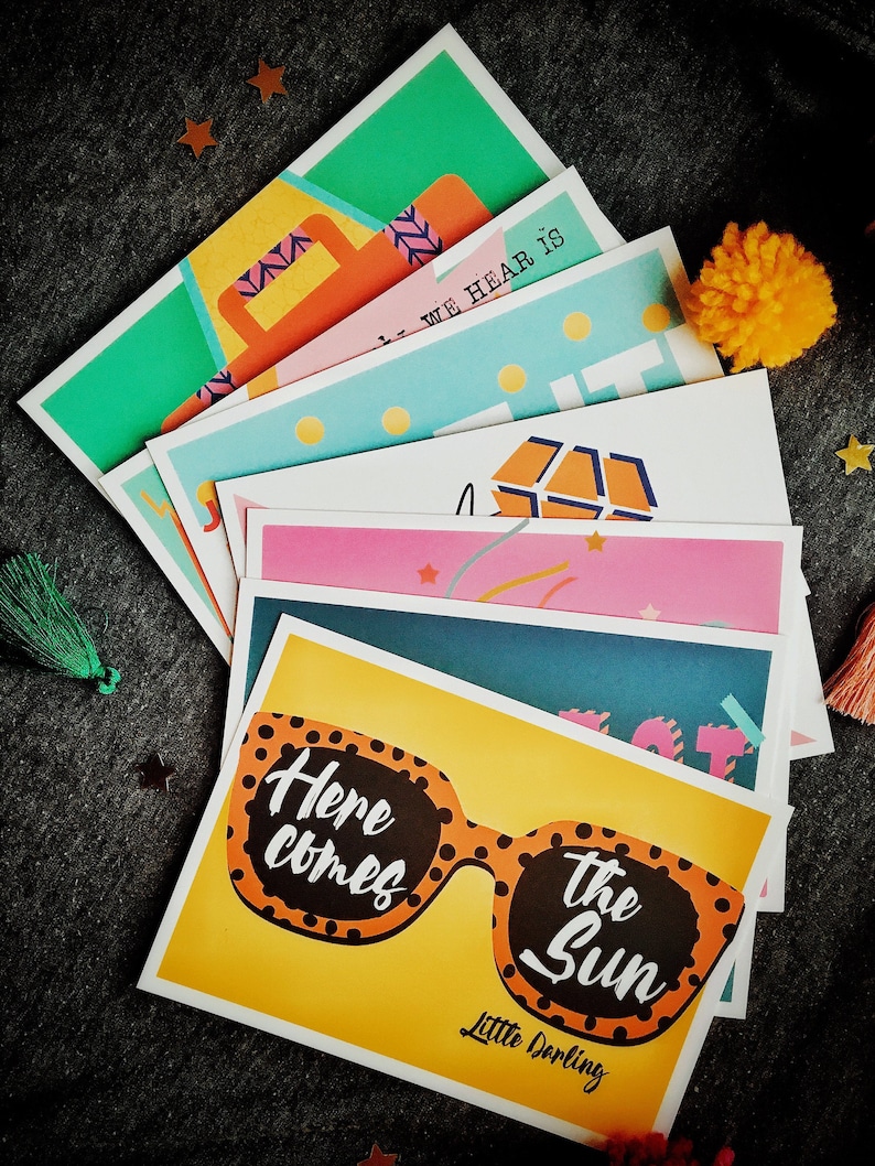 Things Can Only Get Better, D Ream Lyric A6 Print, Illustrated Music ...